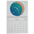 Sagittarius Zodiac December Colorful Sign Symbols Calendar | Zazzle