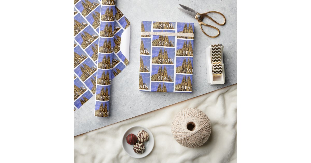 Sagrada Familia | Barcelona, Spain Wrapping Paper | Zazzle