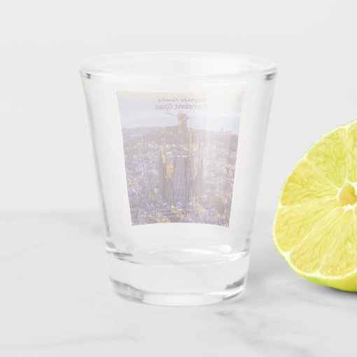 Sagrada Familia Catholic Church, Barcelona, Spain Shot Glass | Zazzle