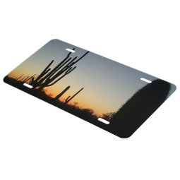 Saguaro Arizona Cactus License Plate | Zazzle