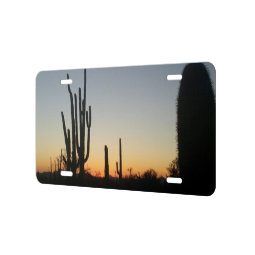 Saguaro Arizona Cactus License Plate | Zazzle