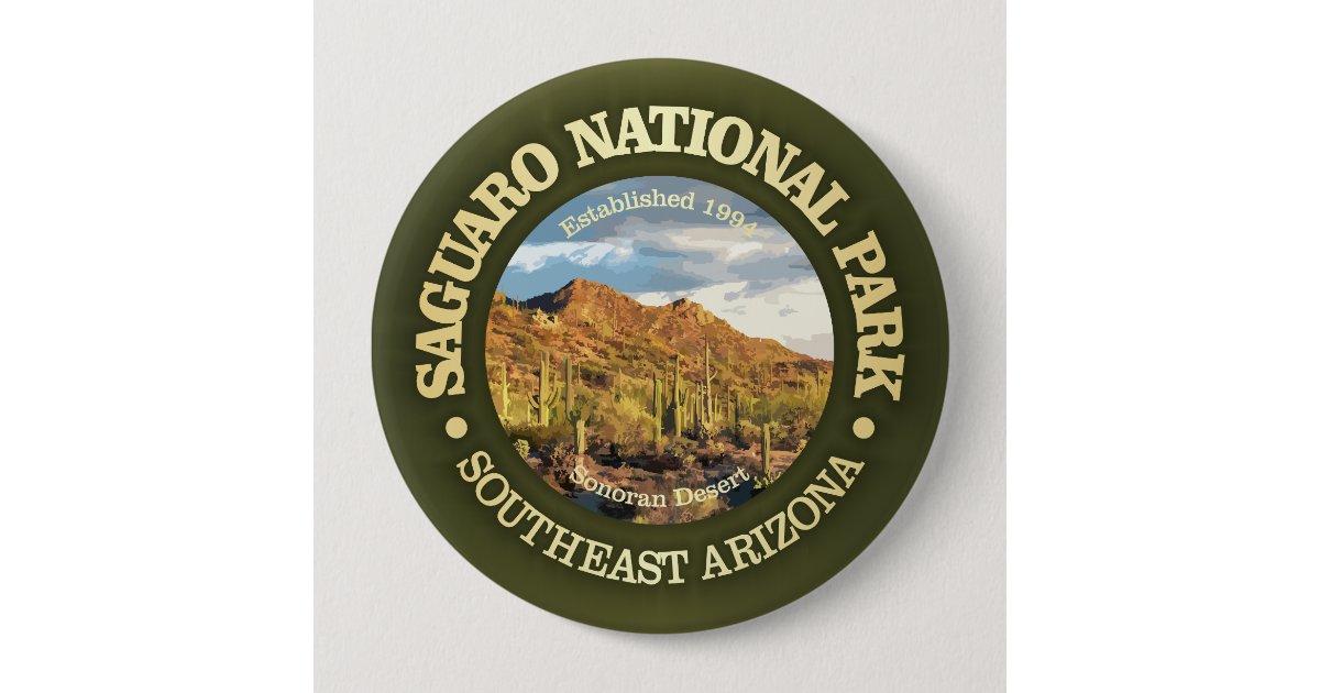 Saguaro National Park (NP2) Button | Zazzle