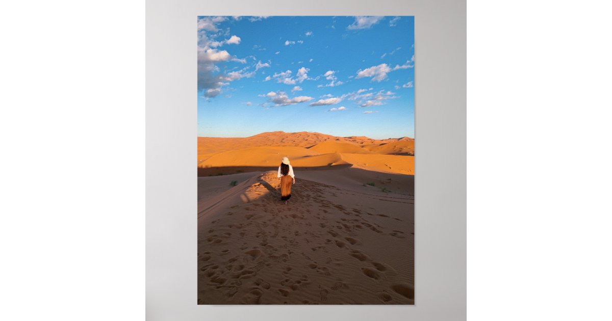Sahara Desert Poster | Zazzle