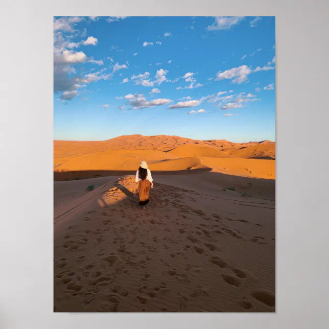 Sahara Desert Poster | Zazzle