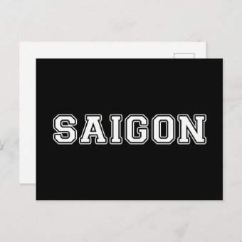 Saigon Postcard | Zazzle