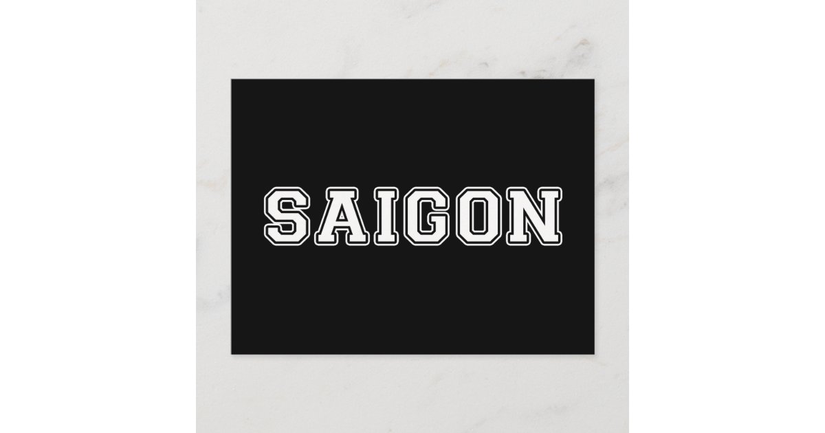 Saigon Postcard | Zazzle
