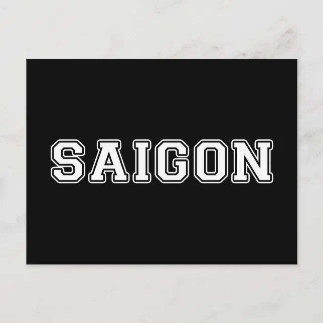 Saigon Postcard | Zazzle
