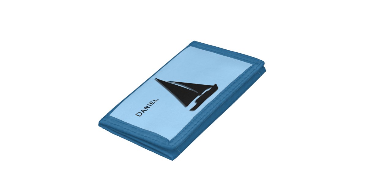 Sailboat Personal Trifold Wallet | Zazzle
