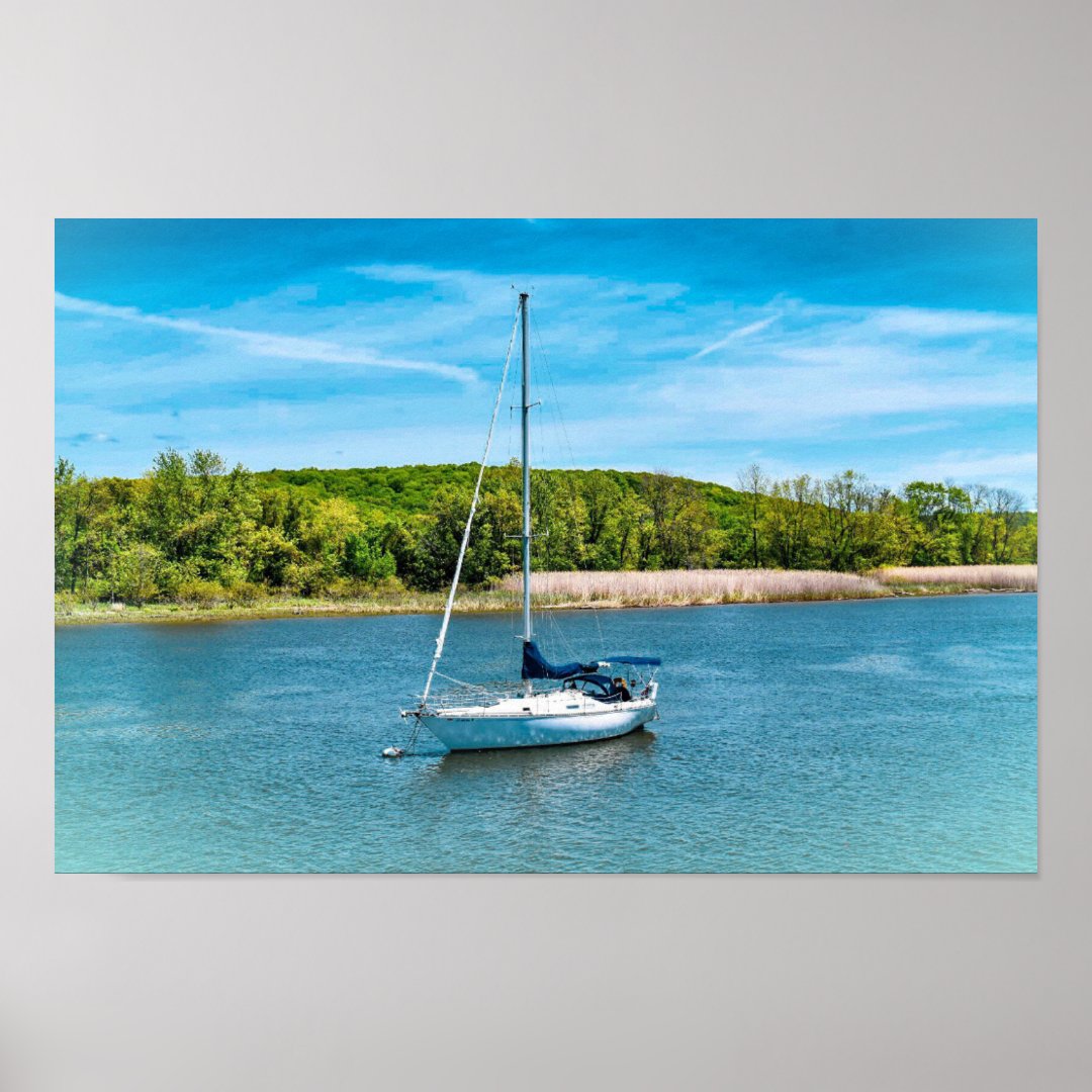 Sailboat Photography Poster | Zazzle