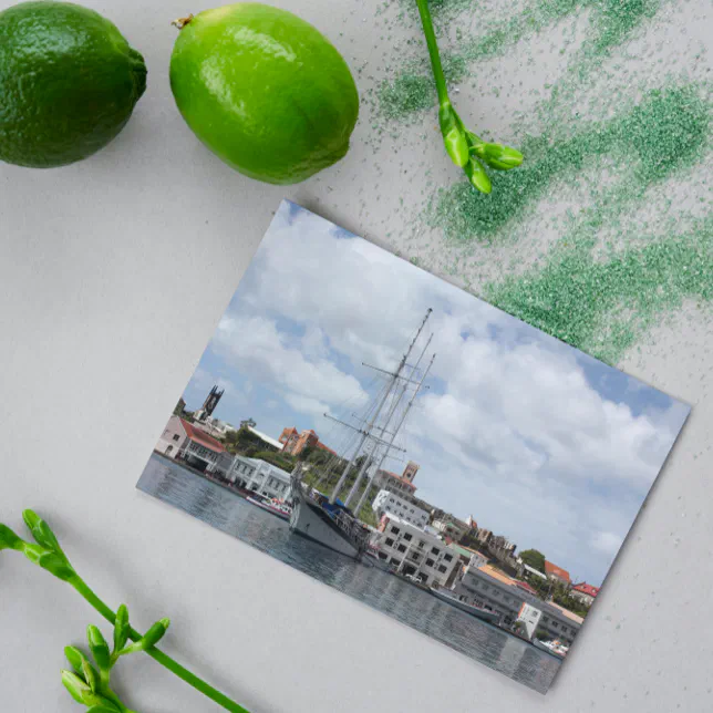 Sailing Boat at Grenada Postcard | Zazzle