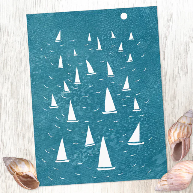 Sailing Boat Seascape Postcard | Zazzle