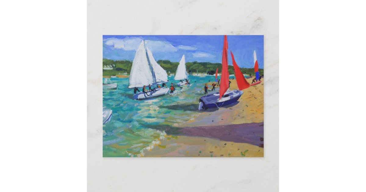 Sailing Boats Postcard | Zazzle