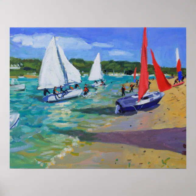Sailing Boats Poster | Zazzle