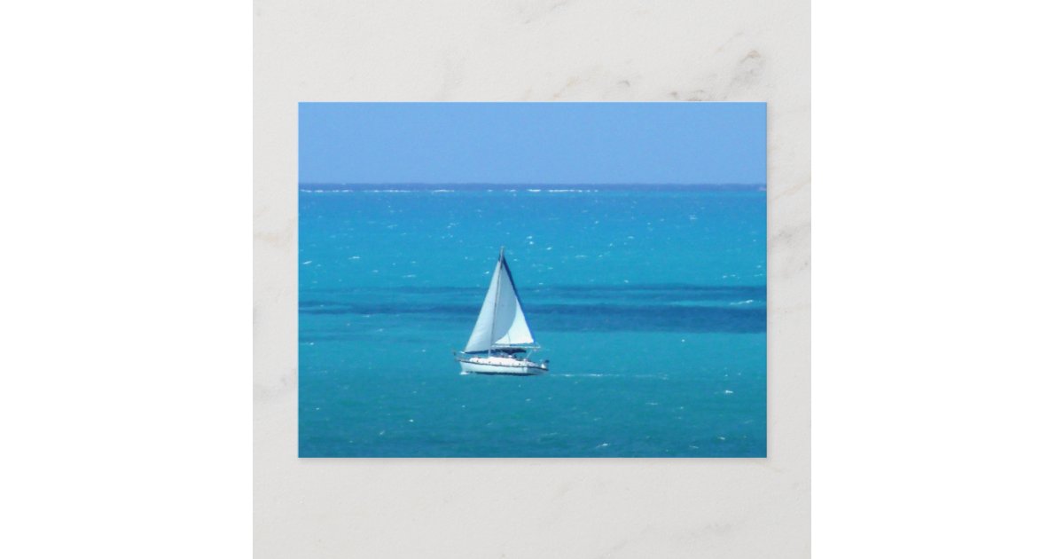 Sailing Postcard | Zazzle