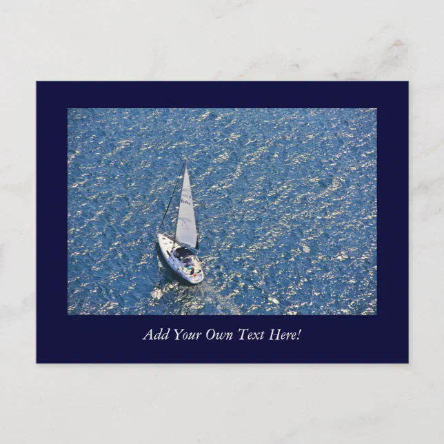 Sailing Postcard | Zazzle