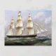 Sailing Ship Woolloomooloo 1850 Postcard | Zazzle
