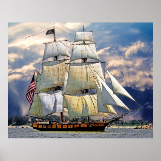 Sailing Ships 1A Poster | Zazzle.com