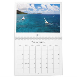 Sailing Yachts Calendar by Cory Silken | Zazzle