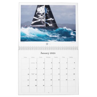 Sailing Yachts Calendar by Cory Silken | Zazzle
