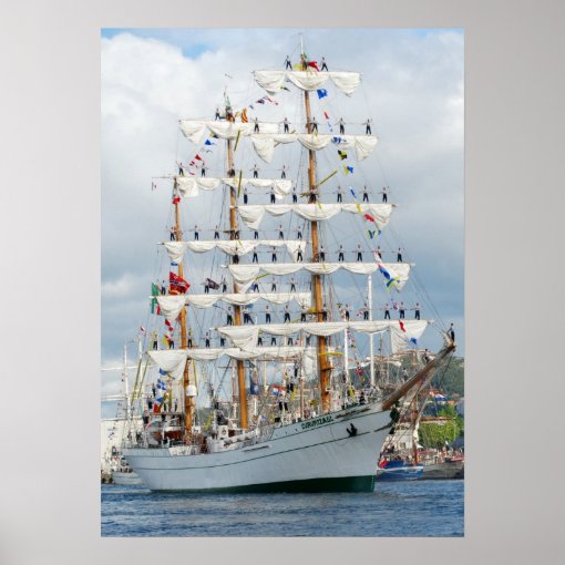 Sailingship Parade Poster | Zazzle