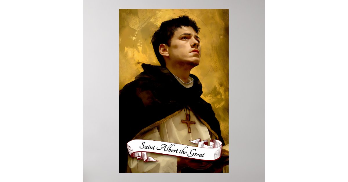 Saint Albert the Great Poster | Zazzle