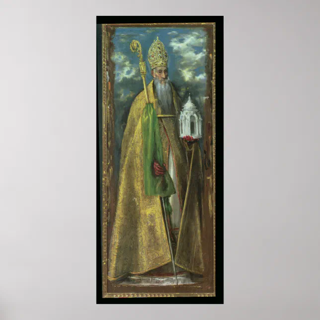 Saint Augustine of Hippo 1590 Poster | Zazzle