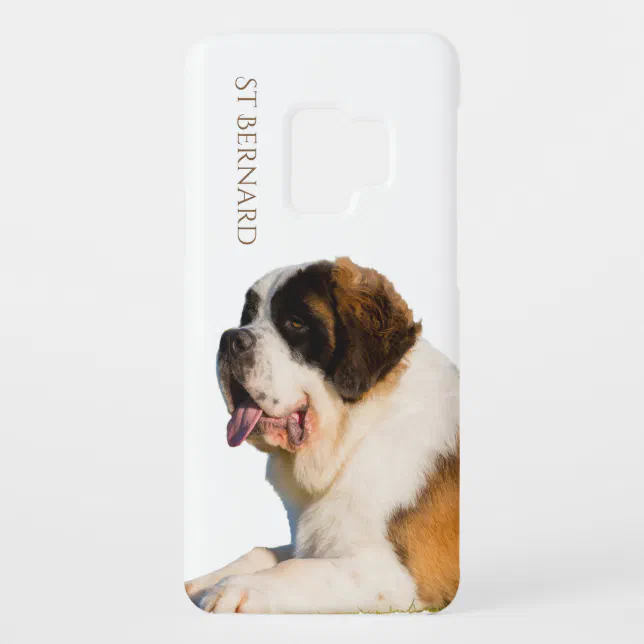 Saint Bernard Samsung Galaxy Phone Case | Zazzle