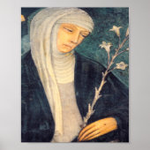 Saint Catherine Of Siena Poster | Zazzle