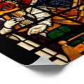 Saint Cecilia Stained Glass Poster | Zazzle