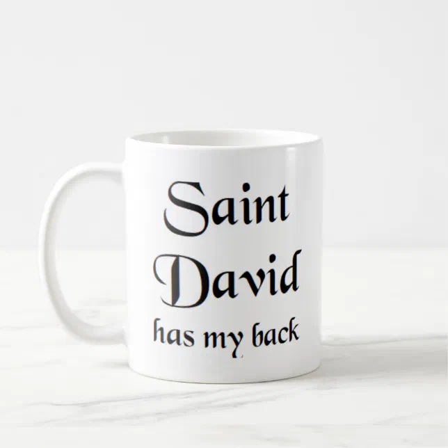saint david coffee mug | Zazzle