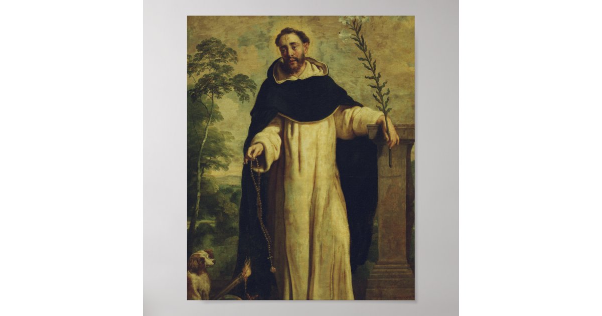 Saint Dominic de Guzman Poster | Zazzle