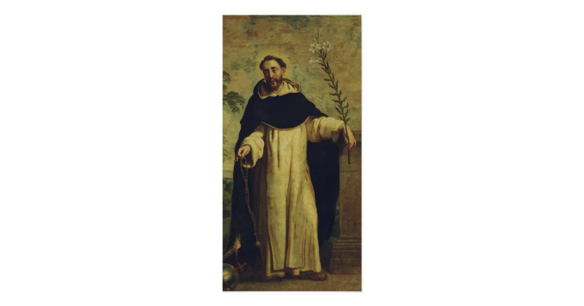Saint Dominic de Guzman Poster | Zazzle