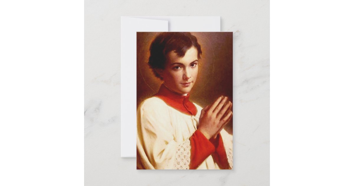 Saint Dominic Savio Thank You Card | Zazzle