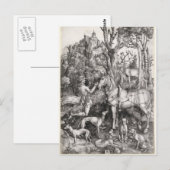 Saint Eustace Engraving by Albrecht Durer Postcard | Zazzle