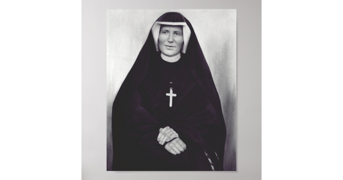 Saint Faustina Kowalska Poster | Zazzle