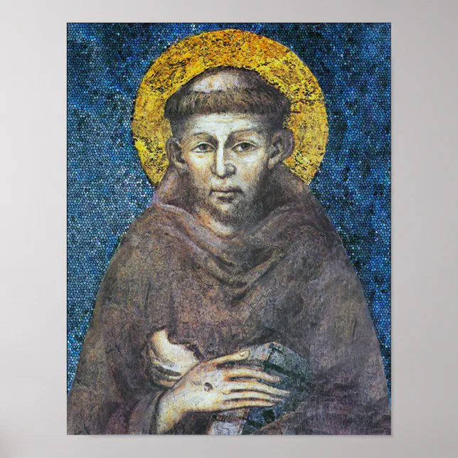 Saint Francis of Assisi Poster | Zazzle