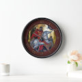 Saint George Clock | Zazzle