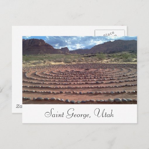 Saint George, Utah Postcard | Zazzle