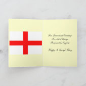 Saint George's Day card, St. George carda Card | Zazzle