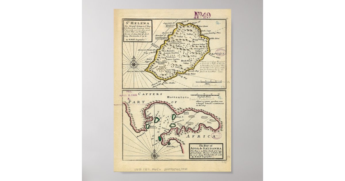 Saint Helena Poster | Zazzle