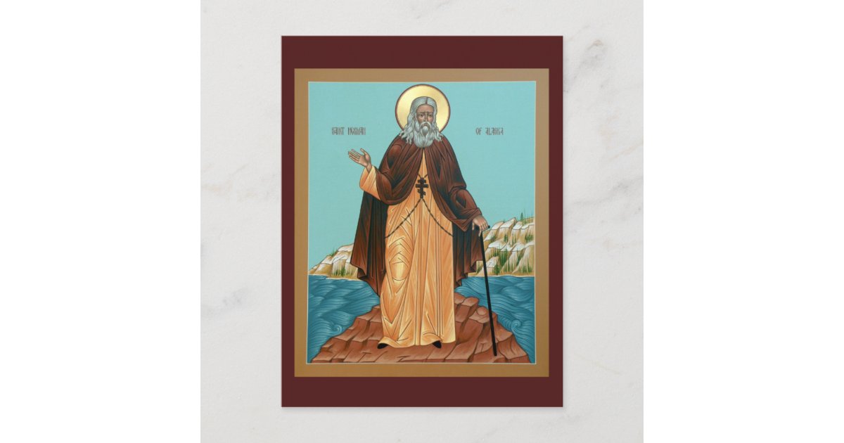 Saint Herman of Alaska Prayer Card | Zazzle