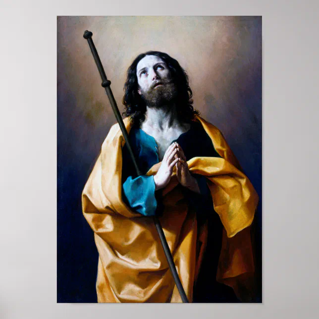 Saint James the Greater, Guido Reni Poster | Zazzle
