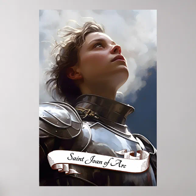 Saint Joan of Arc Poster | Zazzle
