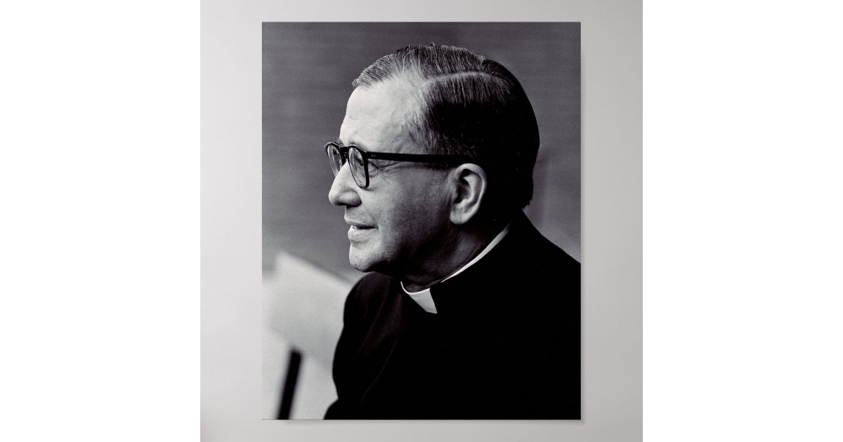 Saint Josemaria Escriva Poster | Zazzle