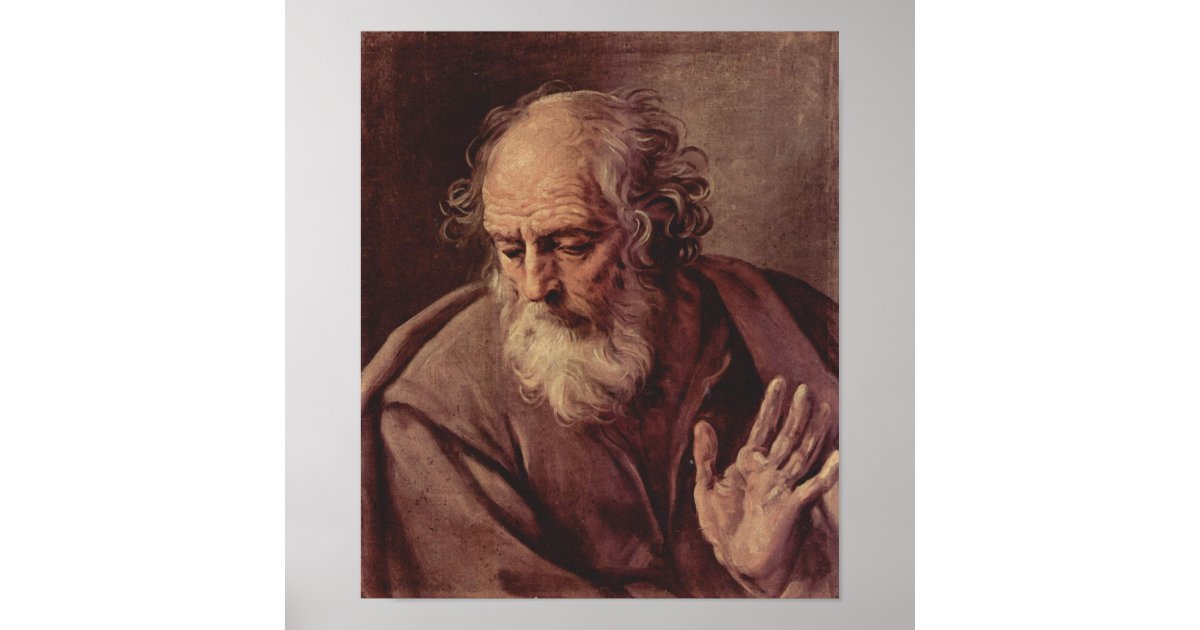 Saint Joseph by Guido Reni Poster | Zazzle