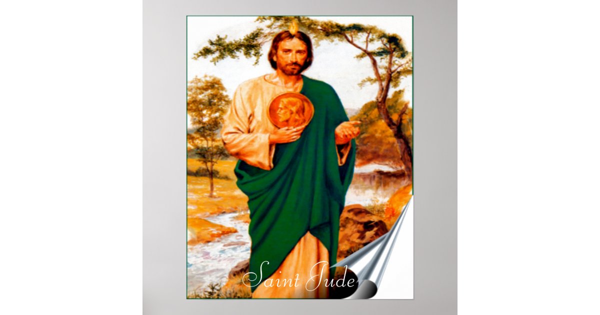 Saint Jude print | Zazzle
