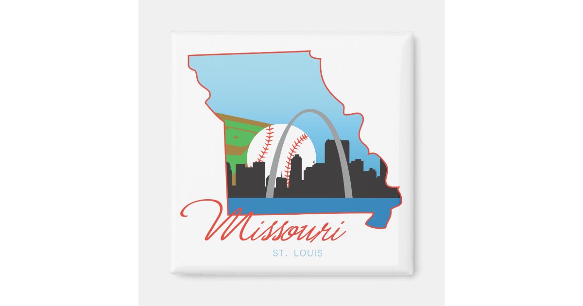 Saint Louis Missouri Magnet | Zazzle