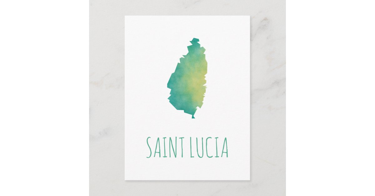 Saint Lucia Postcard | Zazzle