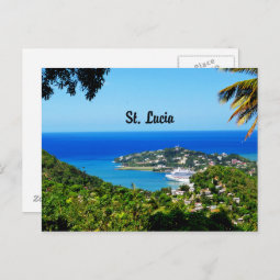 Saint Lucia Postcard | Zazzle
