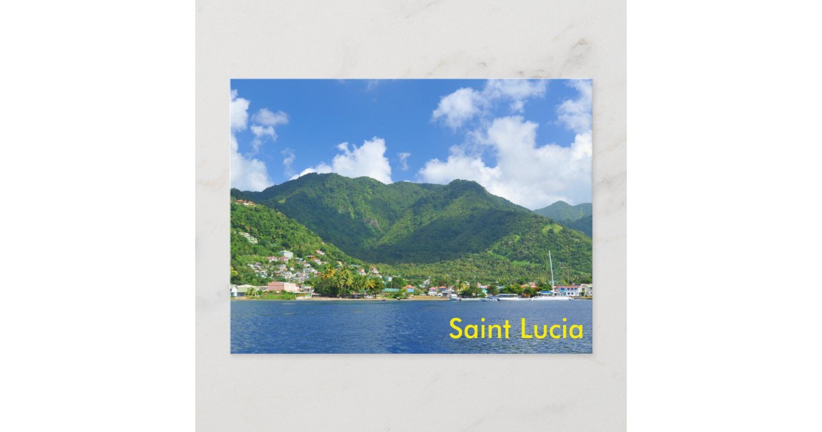 Saint Lucia Postcard | Zazzle